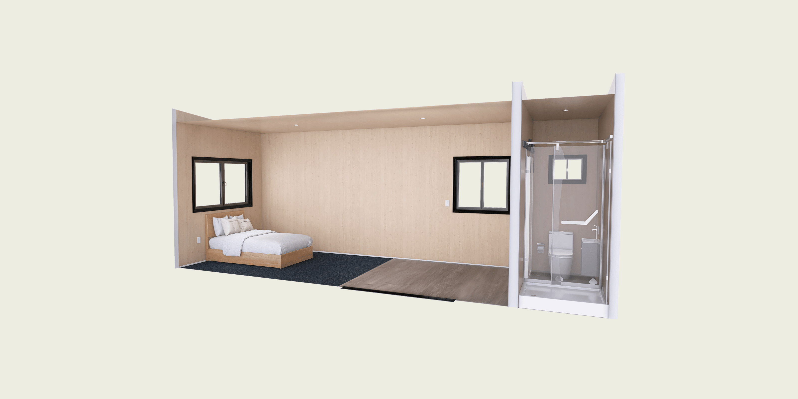 7.2m Studio with Ensuite
