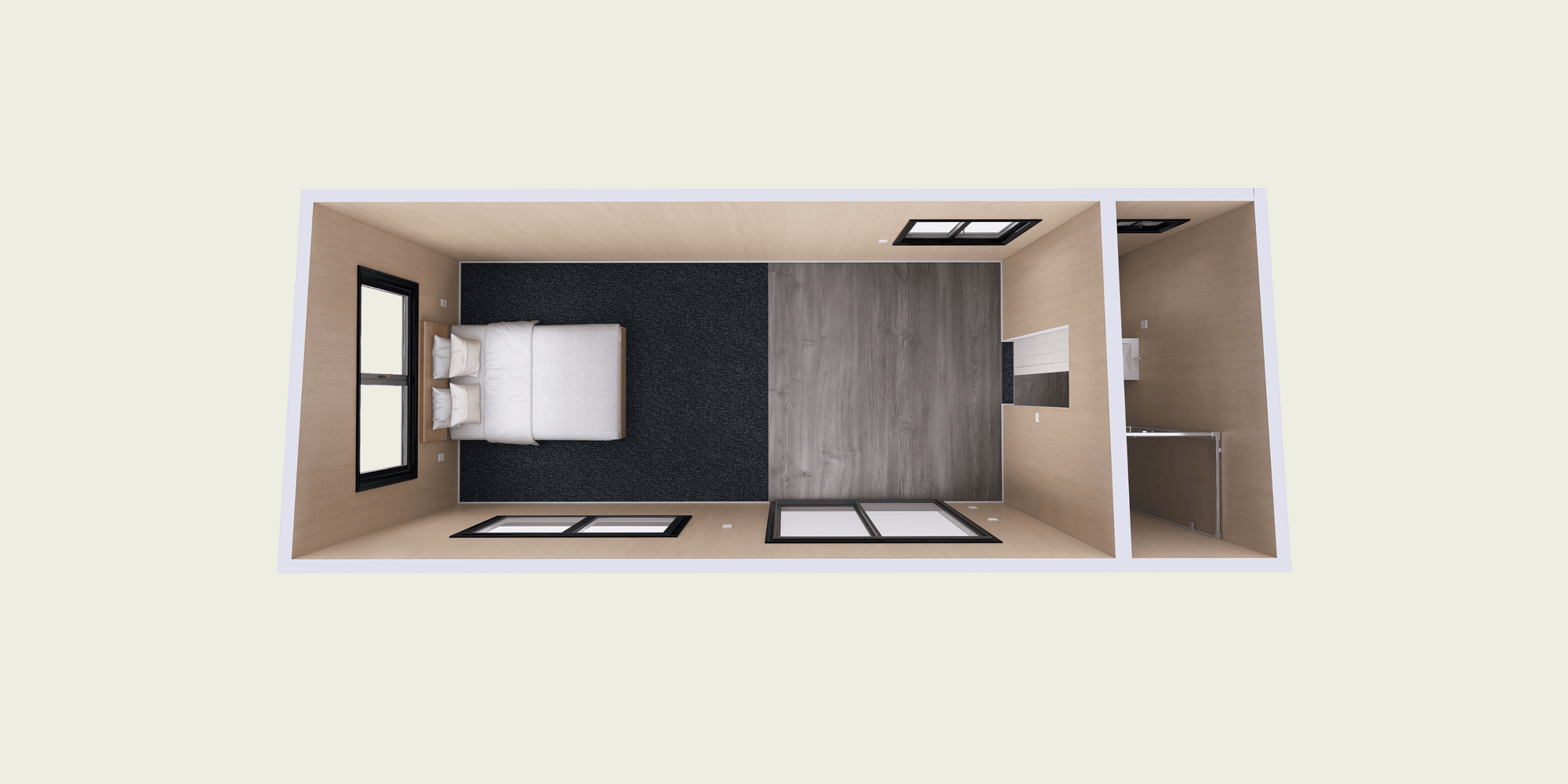 7.2m Studio with Ensuite